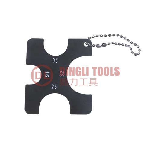 Easy Carry Black Pipe Caliper Gauge Tool 4 In 1 DL-1232-24 Measure Pipe ...