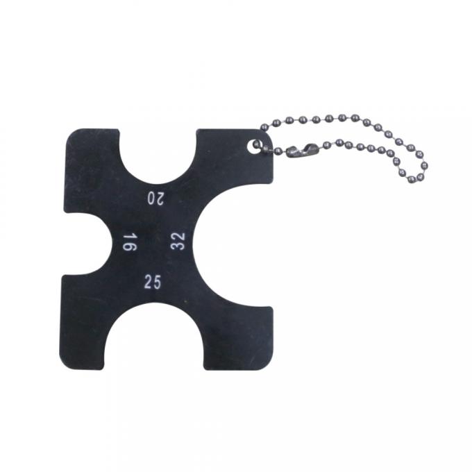 Easy Carry Black Pipe Caliper Gauge Tool 4 In 1 DL-1232-24 Measure Pipe ...